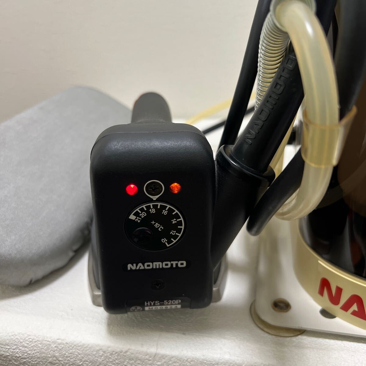 Yahoo!オークション - 直本 ハイスチームアイロン HYS-520P スーパーポ...