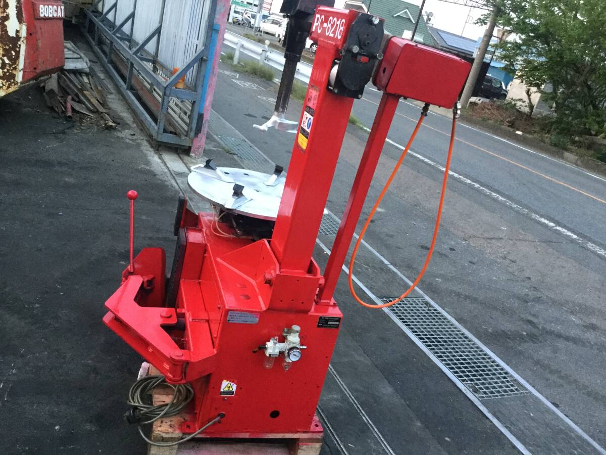 Yahoo!オークション - タイヤチェンジャーPC-8218 3相200V 動作確認済...