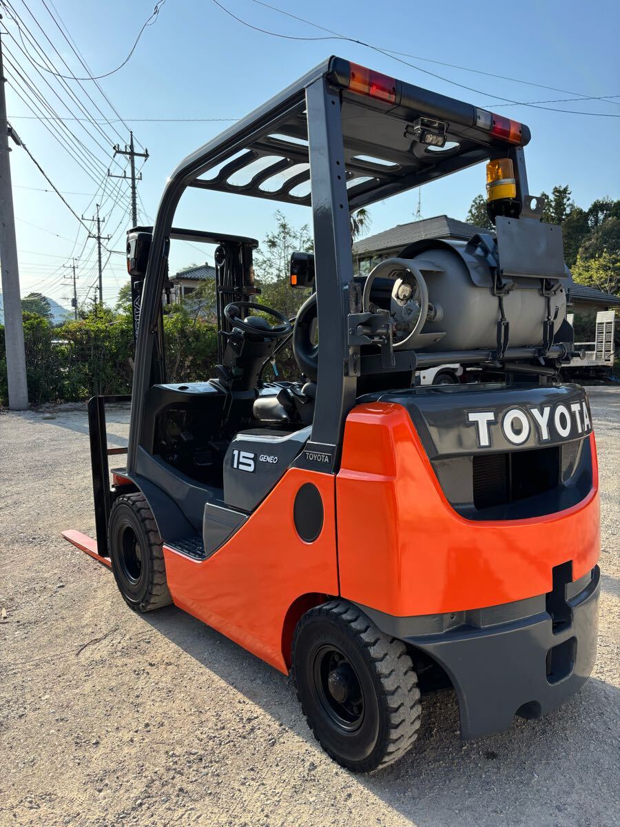 トヨタ TOYOTA フォークリフト 1.5t 型式02-8FGL15 サイドシフト オートマ LPガス アワメーター1371h(建設機械、重機)｜売買されたオークション情報、yahooの商品 ...