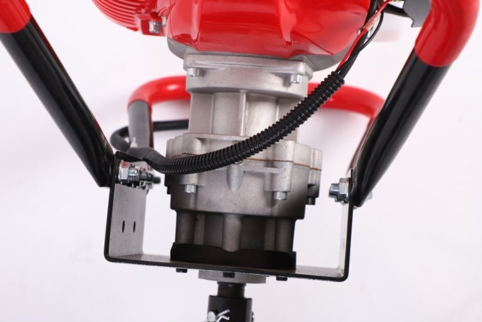 Yahoo!オークション - エンジンオーガー52cc 穴掘り機 アースオーガー ...