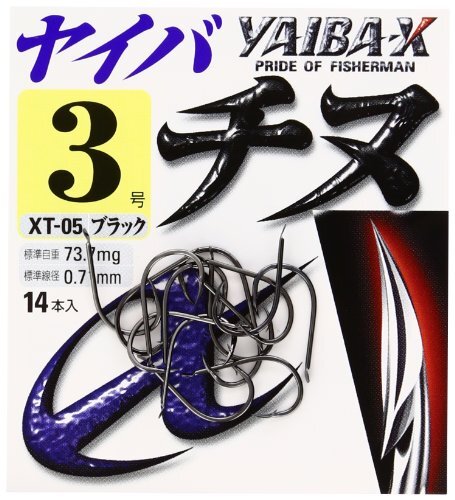 Yahoo!オークション - ささめ針(SASAME) ヤイバチヌ フック 黒 8号 XT-...