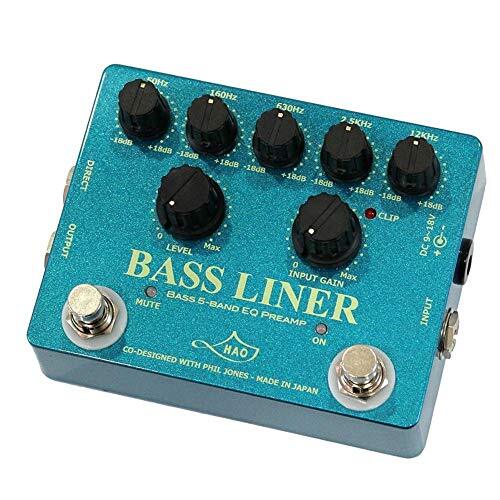 Yahoo!オークション - HAO BL-1 BASS LINER BASS 5-BAND EQ PREAMP ベ...