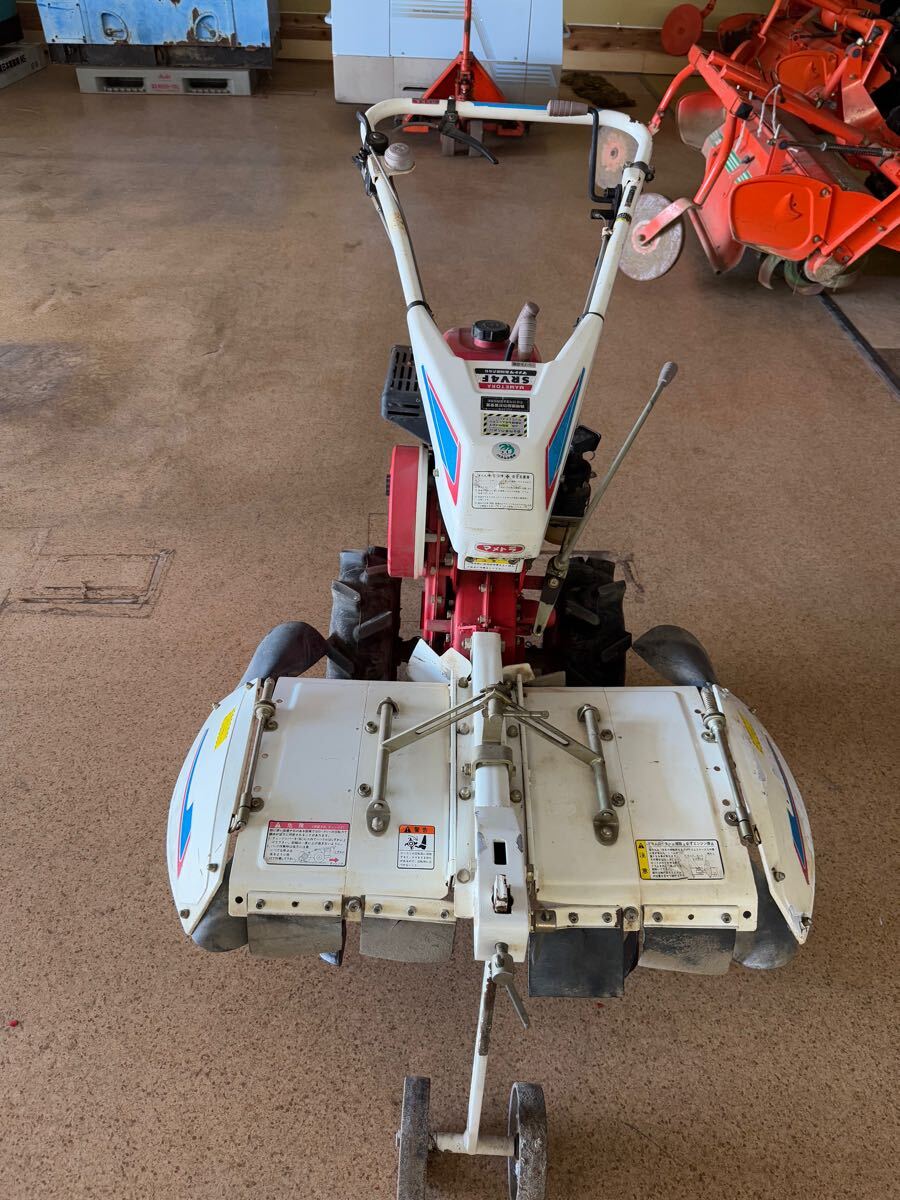 Yahoo!オークション - マメトラ 7馬力 エンジン管理機SRV4 Fフロントロ...