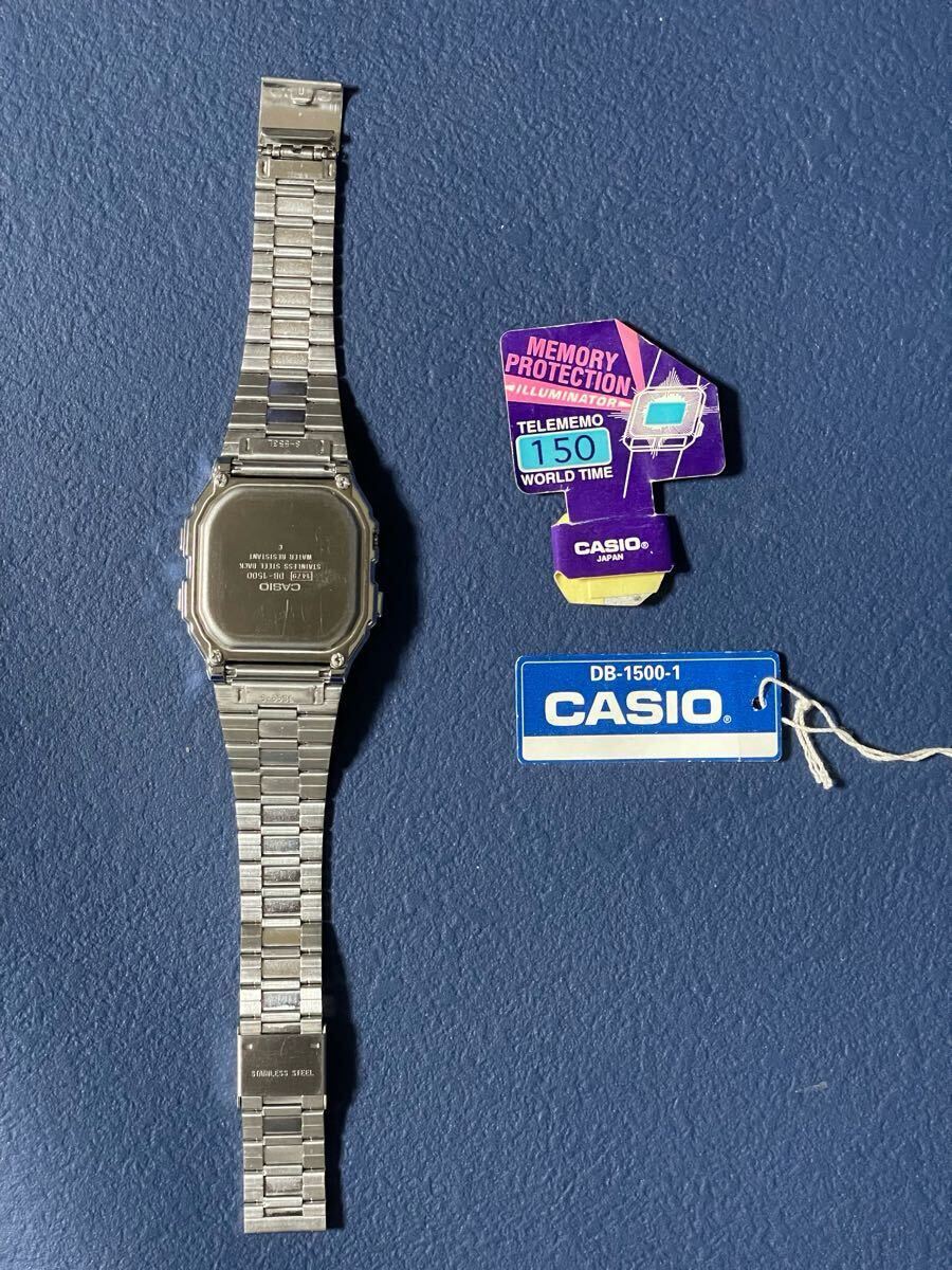 CASIO データバンク DATABANK デジタル 腕時計 クォーツ DB-1500 CASIO データバンク DATABANK デジタル 腕時計 クォーツ DB-1500
