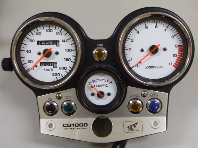 Yahoo!オークション - H02 CB1000SF CBX400F ホワイトメーターシート