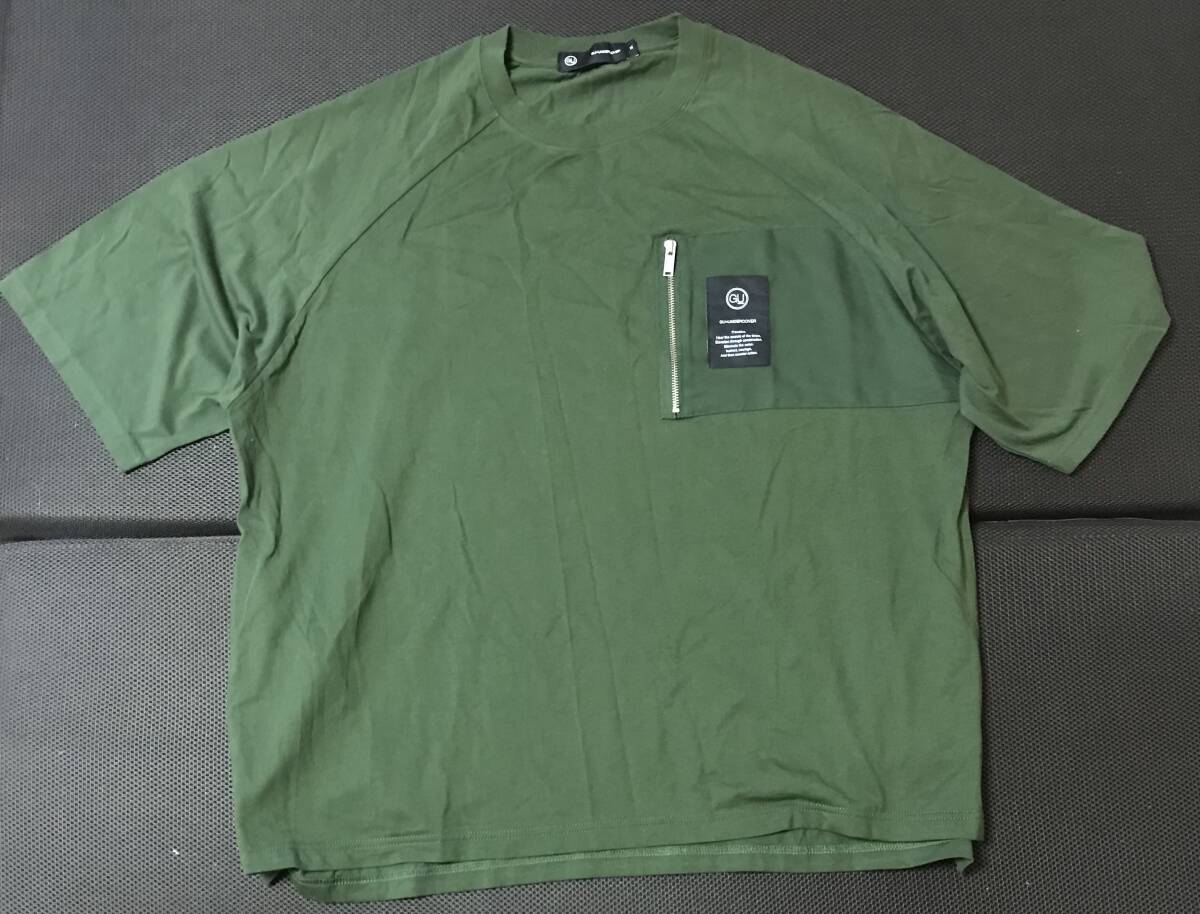 Yahoo!オークション - GU×UNDERCOVER Tシャツ ダークグリーン XL GU ...