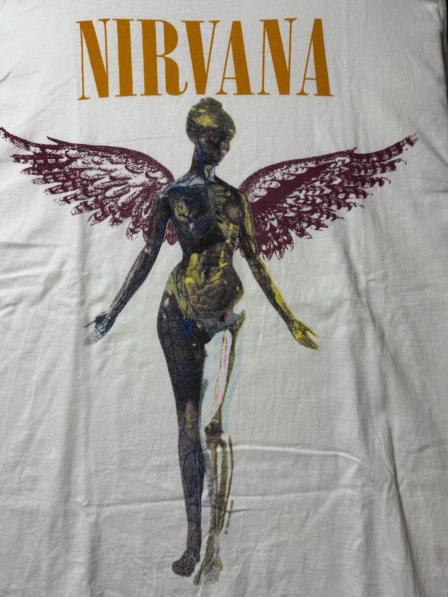 90s NIRVANA IN UTERO ヴィンテージモデル バンドTシャツ USA製 90s NIRVANA IN UTERO ヴィンテージモデル バンドTシャツ USA製