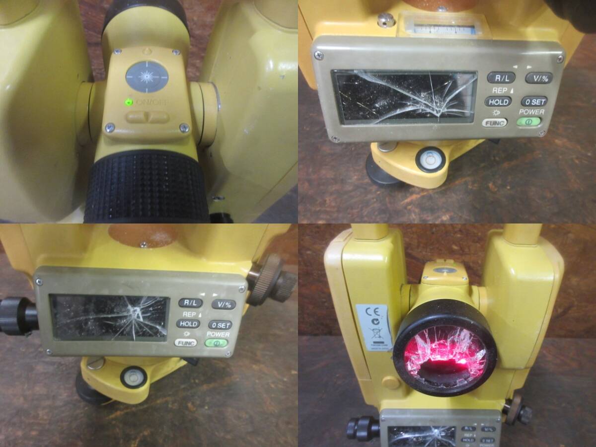 Yahoo!オークション - 【4】6 デジタルセオドライト トプコン DT-212 T...