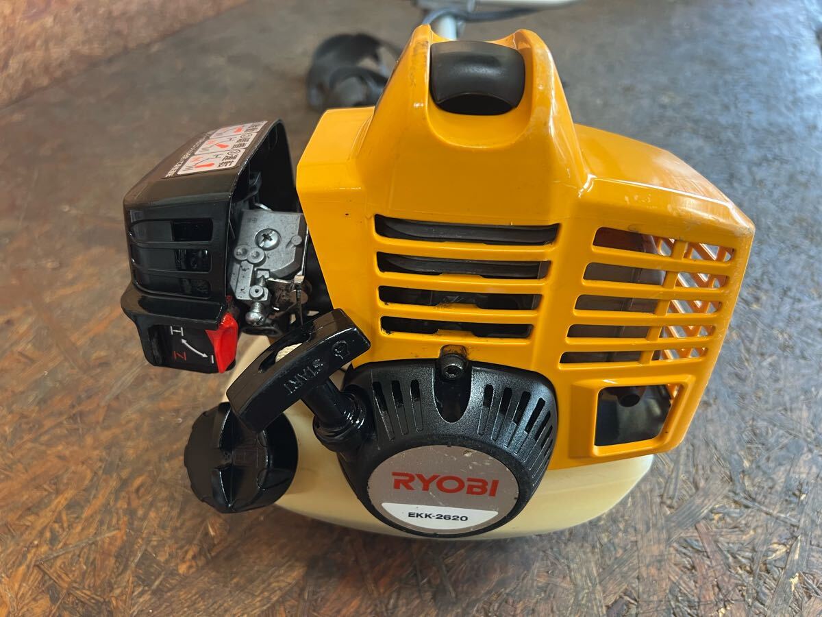Yahoo!オークション - 即決【4】24 草刈機 リョービ RYOBI EKK-2620 GZ...