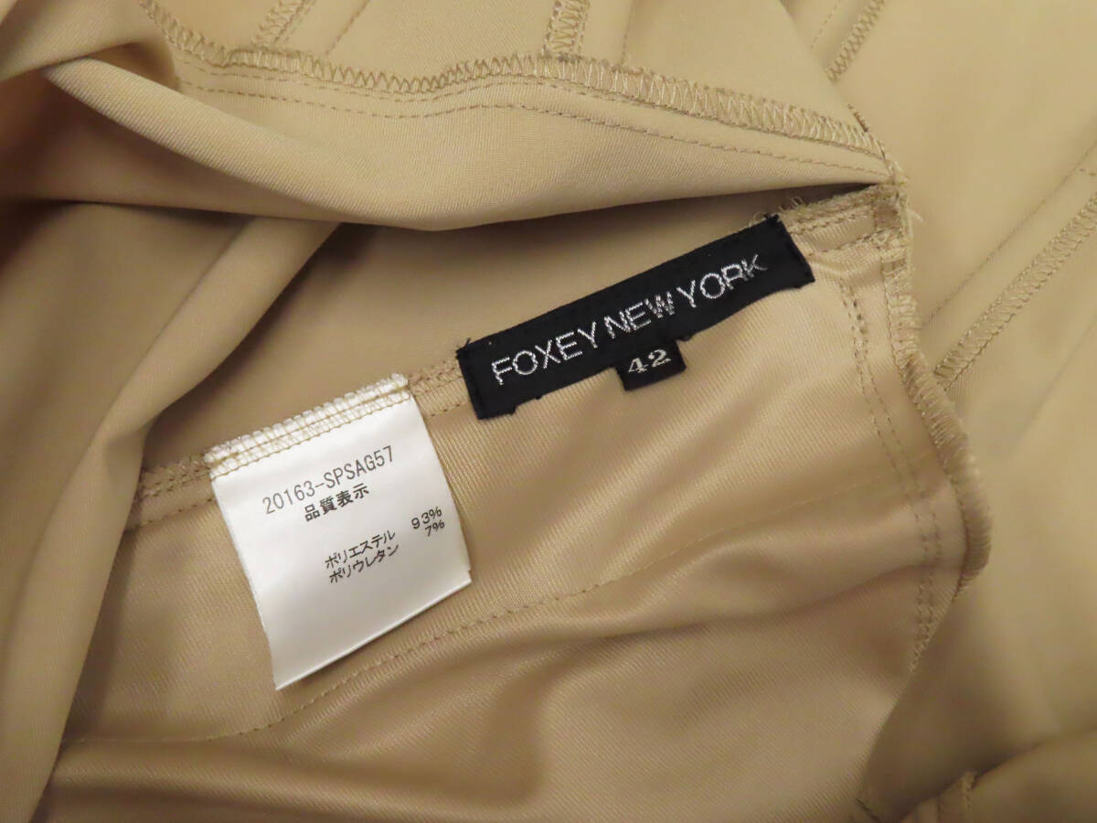 Yahoo!オークション - 26131 美品 FOXEY NEW YORK フォクシー バックフ...