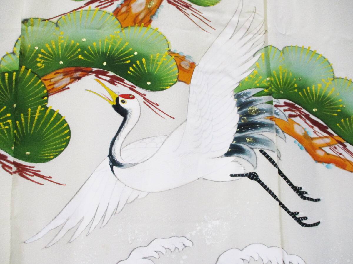 ジャムルK》 Qhc0408-41◇◇ 花嫁のれん 花嫁暖簾 5巾 鶴亀 松竹 ジャムルK》 Qhc0408-41◇◇ 花嫁のれん 花嫁暖簾 5巾 鶴亀 松竹