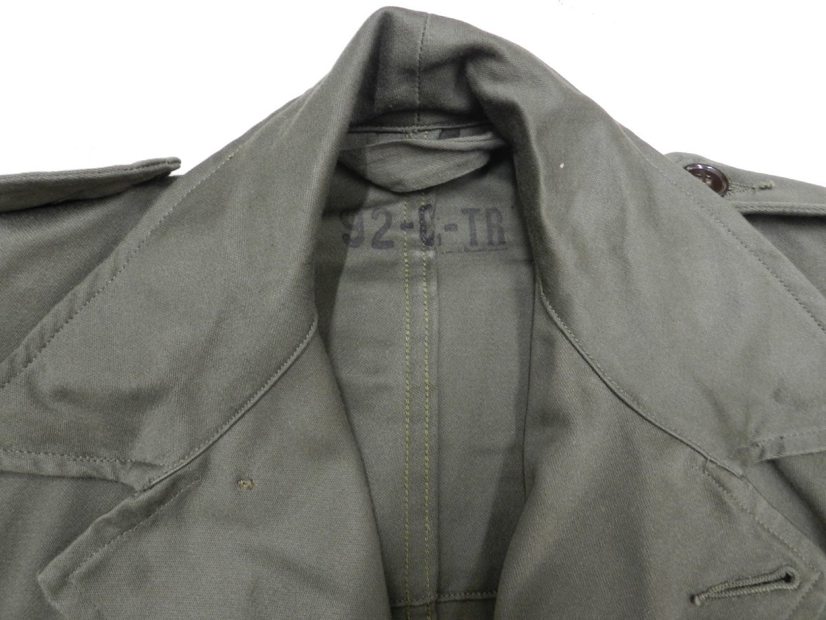 Yahoo!オークション - フランス軍 M64 92C ミリタリーフィールドジャケ...