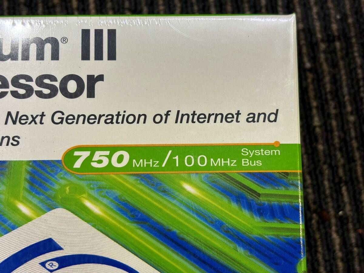 Yahoo!オークション - (倉T180）Intel Pentium III Processor 750MHz/1...