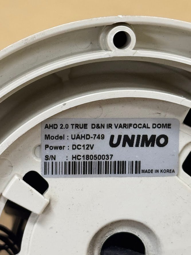 Yahoo!オークション - 訳アリ ジャンク品 ドームカメラ UAHD-749 AHD 2...