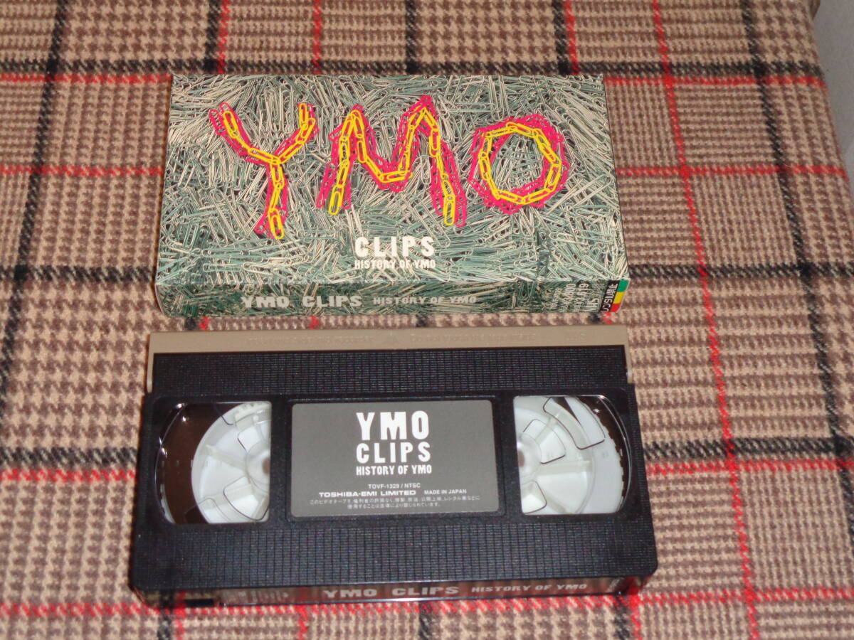 Yahoo!オークション - VHS YMO CLIPS HISTORY OF YMO