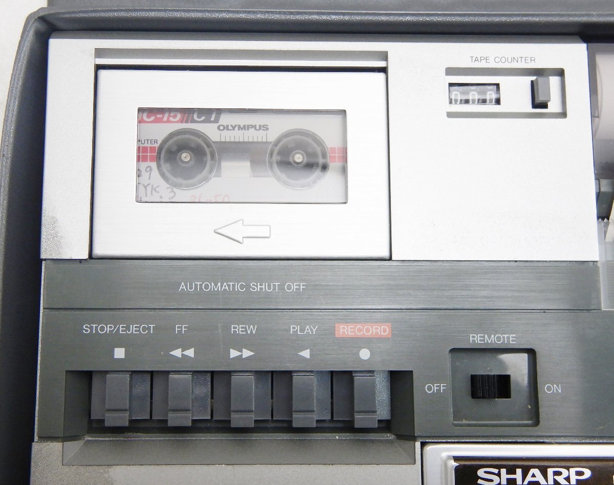 Yahoo!オークション - 昭和レトロ SHARP シャープ PC-1245 ポケットコ...