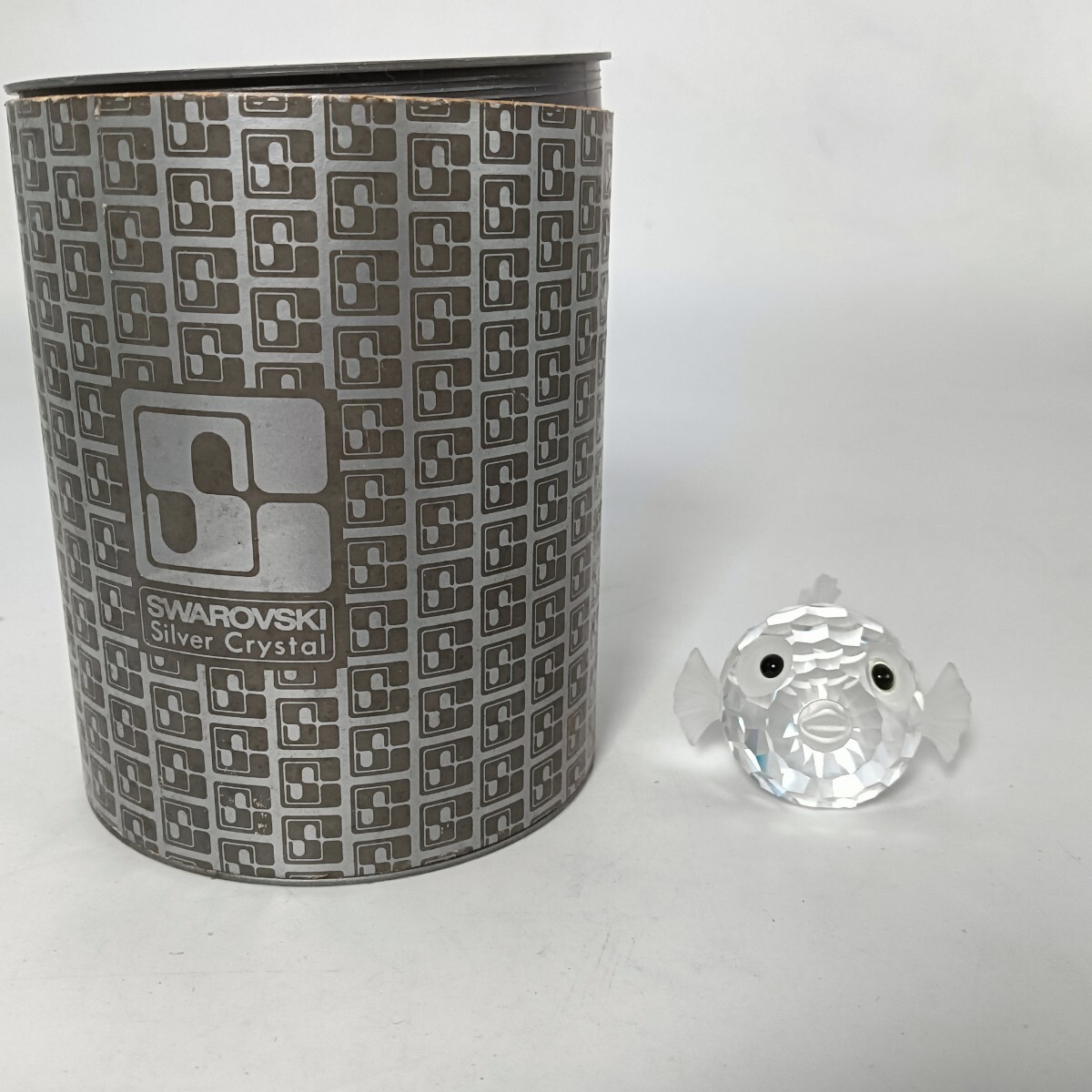 Yahoo!オークション - 【A2609】可愛いフグちゃん 河豚 SWAROVSKI SILV...