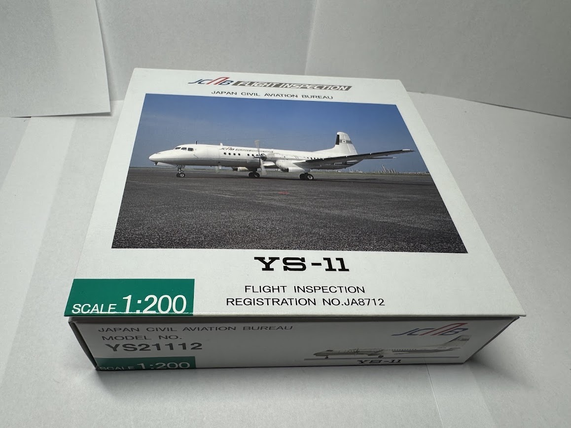 Yahoo!オークション - 1/200 YS-11 FLIGHT INSPECTION REGISTRATION No...