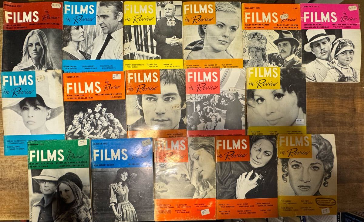 Yahoo!オークション - a0429-29.洋書 FILMS in Review 映画 cinema 関...