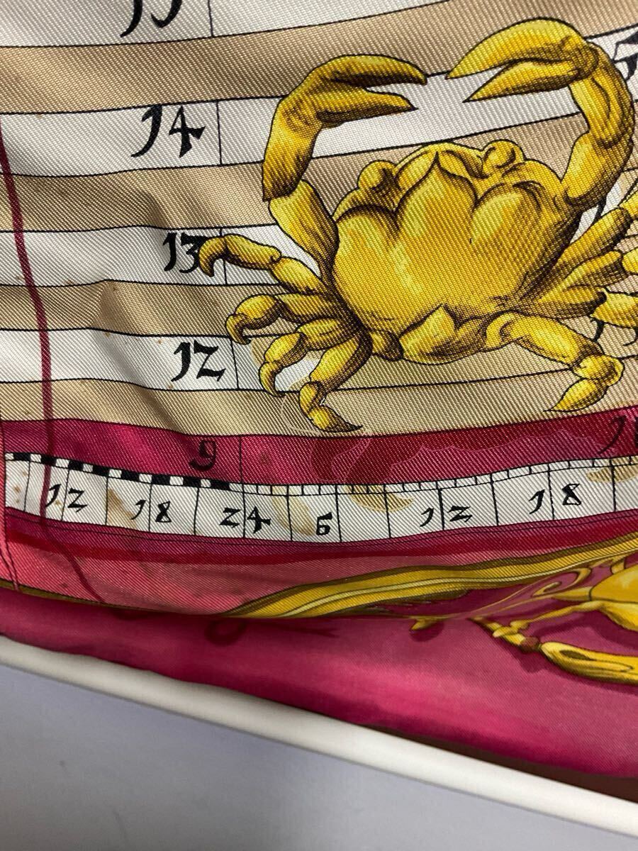営NI252-60◇ HERMES エルメス DIES ET HORE 占星術 カレ90 営NI252-60◇ HERMES エルメス DIES ET HORE 占星術 カレ90