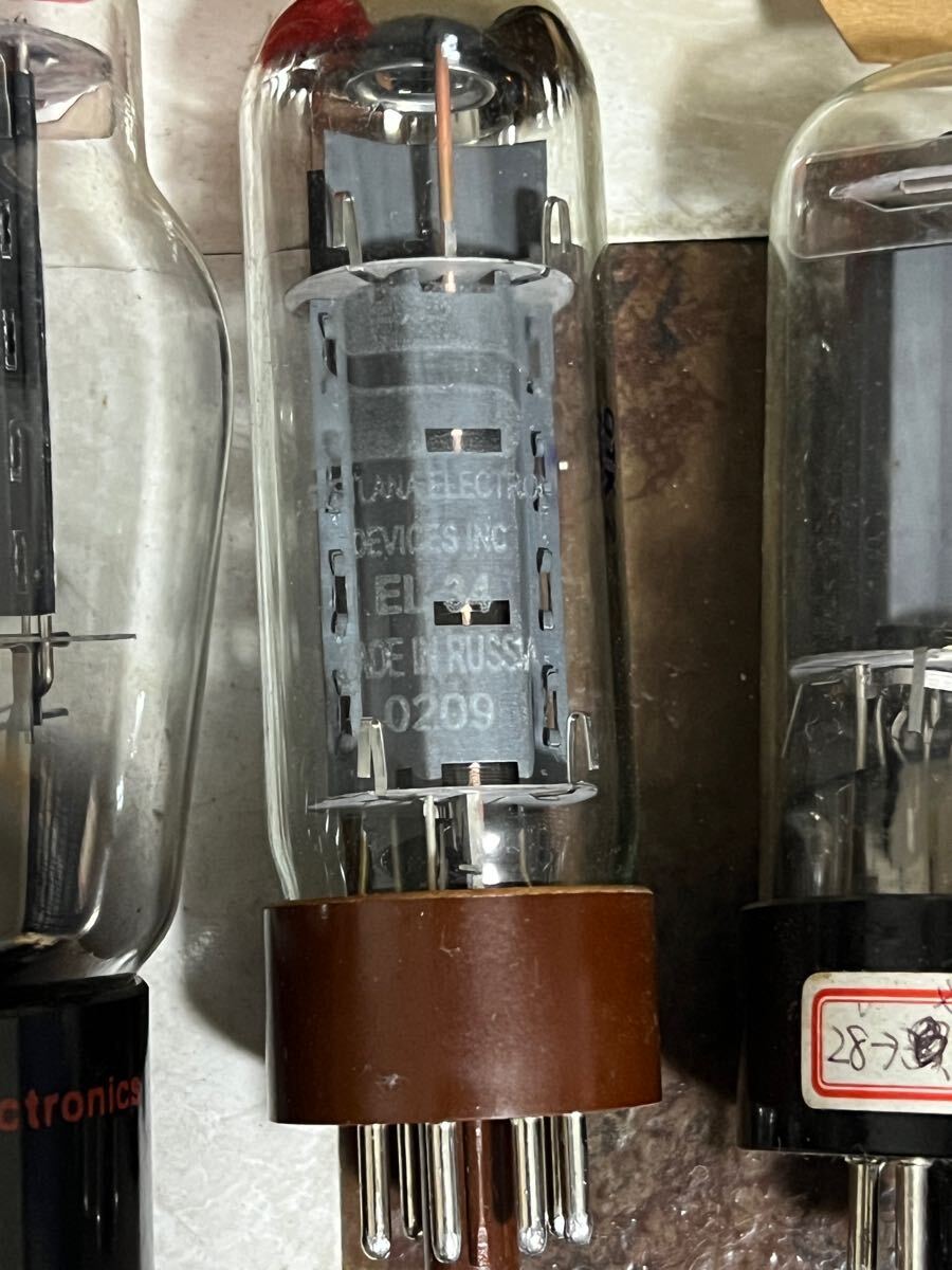 Yahoo!オークション - AK8463 真空管 NATIONAL VT-52 2本/ EL-34 1本/A...