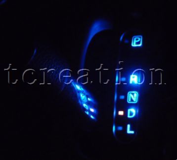 Yahoo!オークション - MK21系 パレット&SW シフトLED&手順書 青 ブルー...