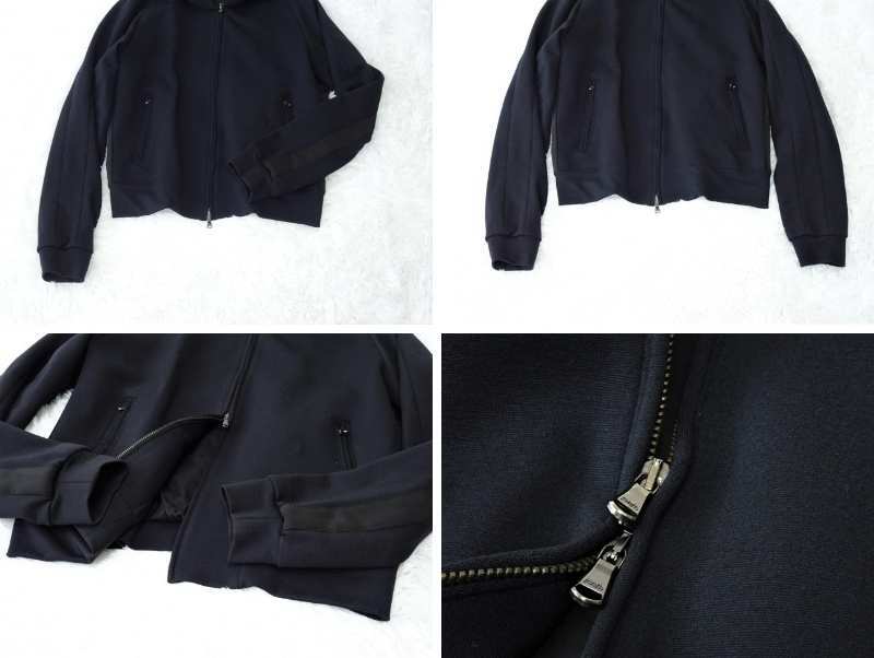 美品【WOOYOUNGMI│ウーヨンミ】サイドライン ジップフーディ 2 美品【WOOYOUNGMI│ウーヨンミ】サイドライン ジップフーディ 2