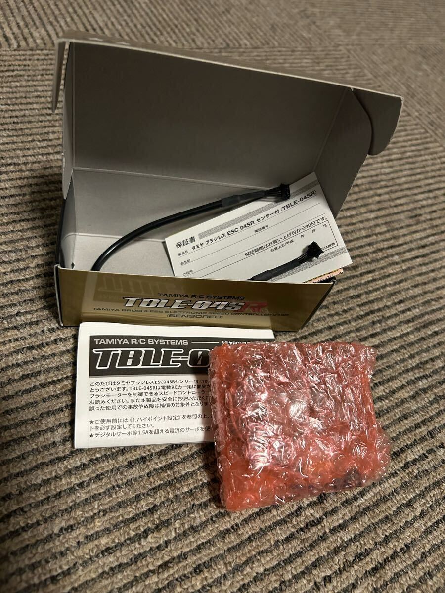 Yahoo!オークション - タミヤ ブラシレスESC TBLE-04SR