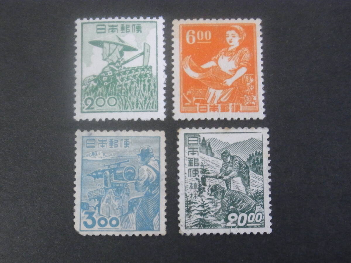 Yahoo!オークション - D59 昭和すかしなし切手より 4種