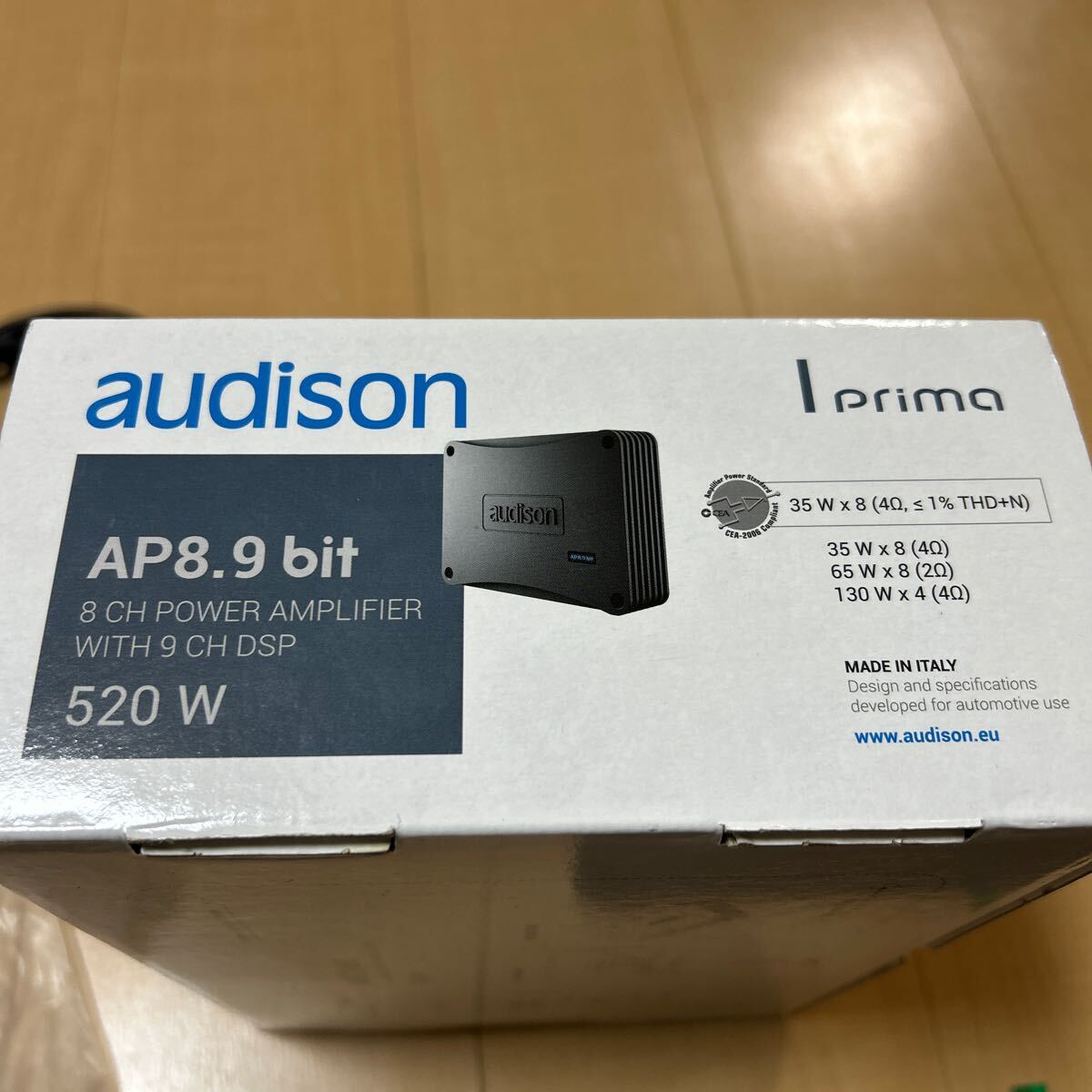 Yahoo!オークション - audison AP8.9bit オーディソン 9ch DSP 内蔵 8c...