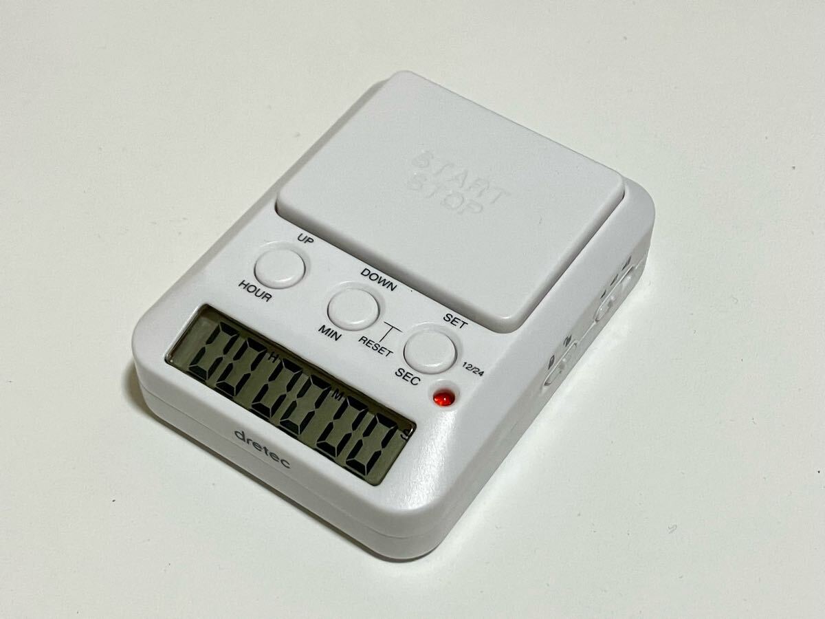 Yahoo!オークション - dretec T-580 タイムアップ2 ホワイト 学習タイ...