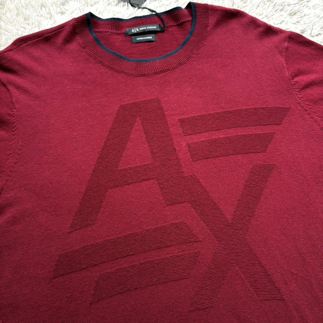 ☆新品未使用 XLサイズ☆ ARMANI EXCHANGE カシミヤ混合 長袖 ☆新品未使用 XLサイズ☆ ARMANI EXCHANGE カシミヤ混合 長袖