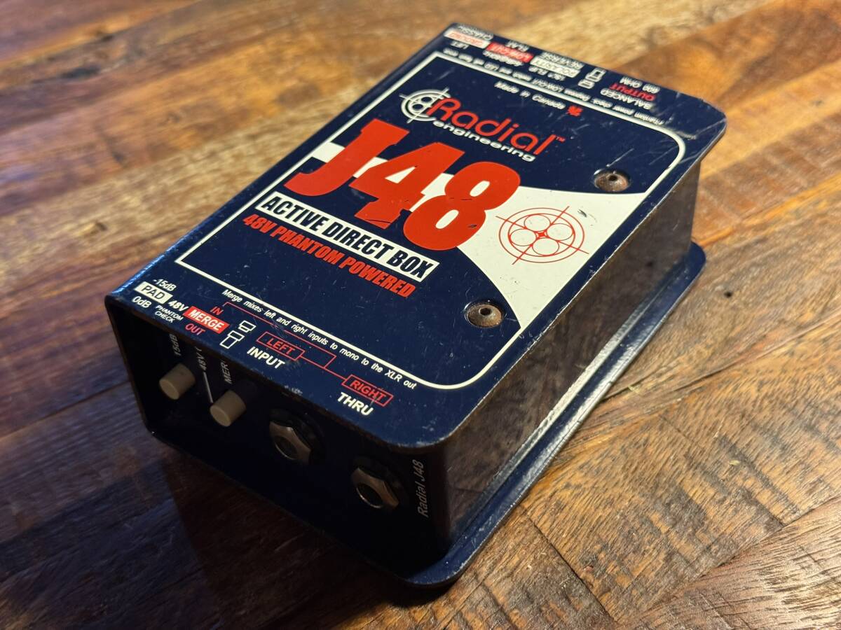 Yahoo!オークション - 【音出し確認済み】 Radial J48 DI ラディアル ...