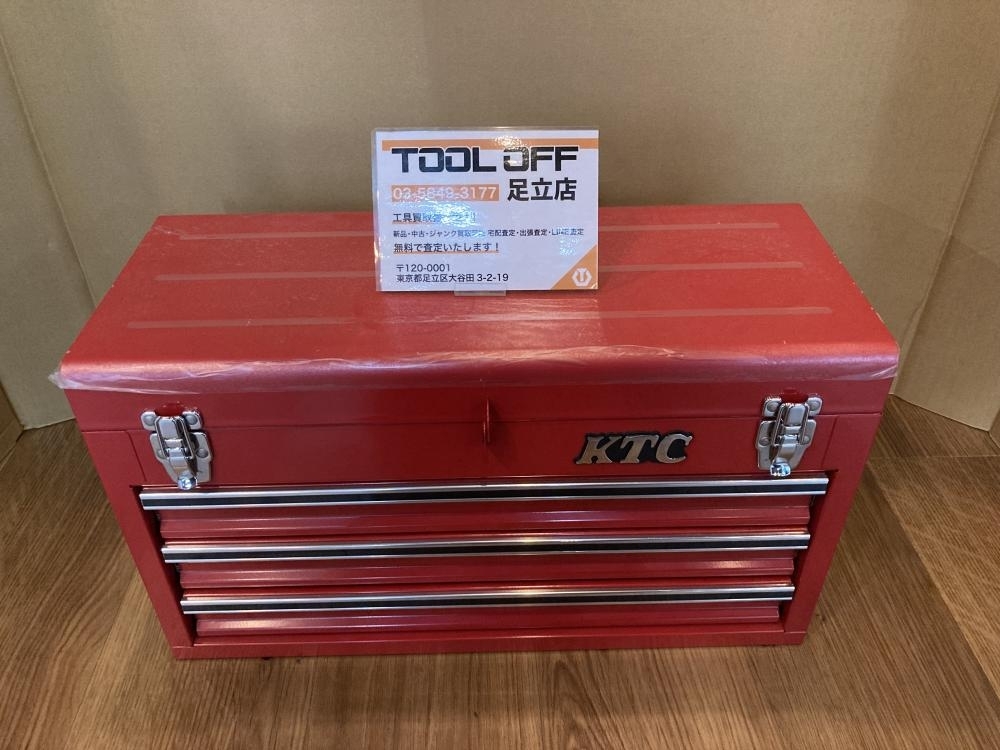 Yahoo!オークション - 023 おすすめ商品 KTC ツールチェスト(3段)+ハン...