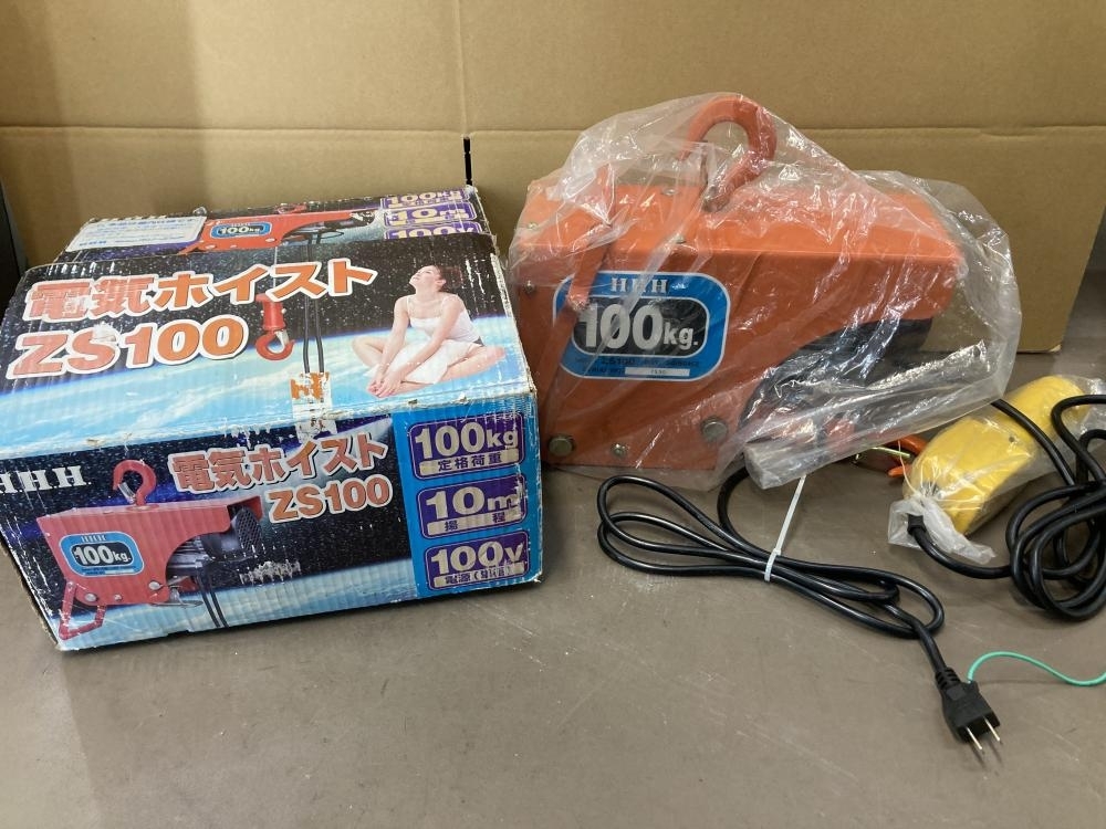 Yahoo!オークション - 007 未使用品 HHH スリーエッチ 電気ホイスト ZS...