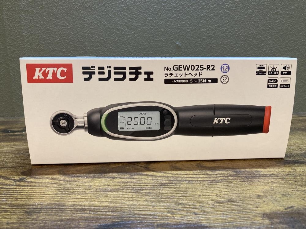 Yahoo!オークション - 025 未使用品 KTC デジラチェ GEW025-R2 未開封...