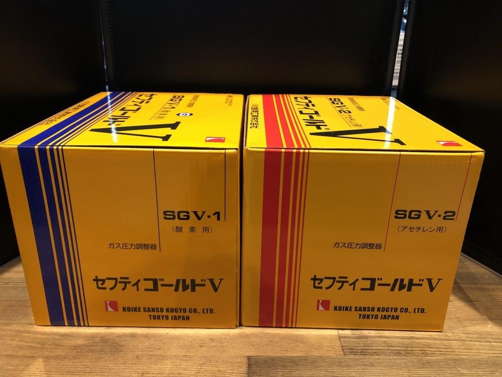 Yahoo!オークション - 024 未使用品 小池酸素 ガス圧力調整器 セフティ...