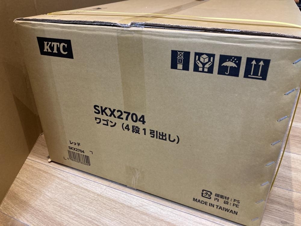 Yahoo!オークション - 024 未使用品 KTC ワゴン(4段引出し) SKX2704