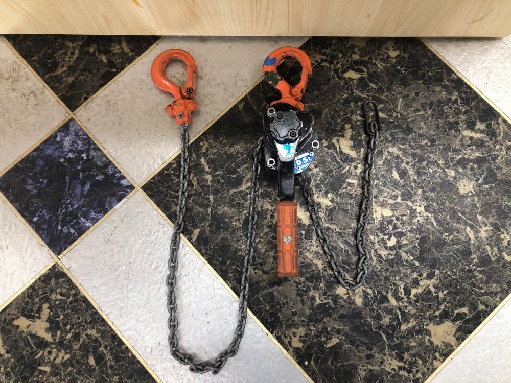 Yahoo!オークション - 017 おすすめ品 象印 レバーホイスト YAD-50