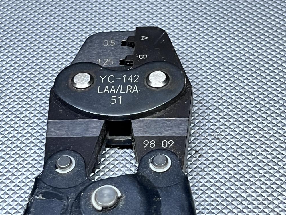 Yahoo!オークション - 015 おすすめ品 日圧 JST 手動式圧着工具 YC-142...