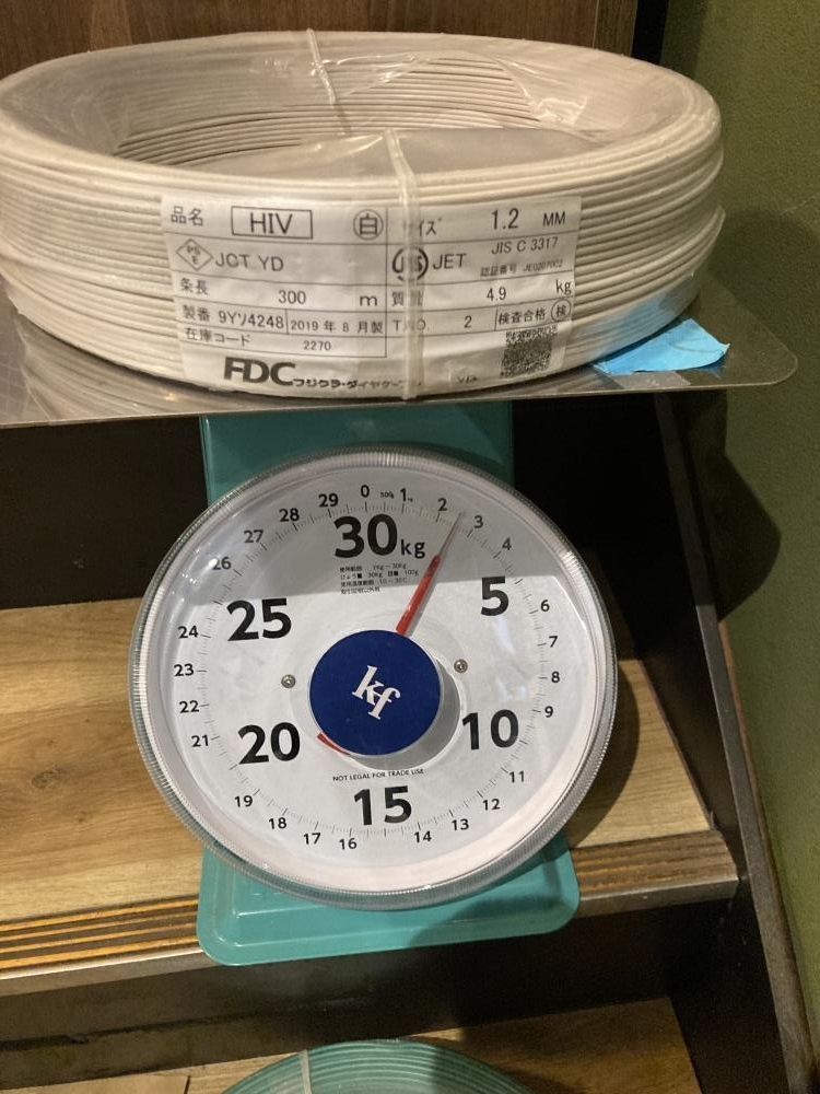 Yahoo!オークション - 004 おすすめ商品 FDC IVケーブル 1.2mm 約2.5kg...