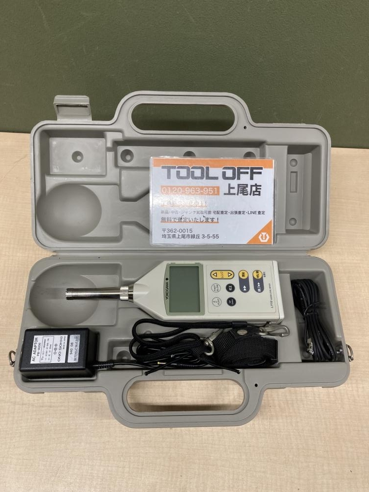 Yahoo!オークション - 018 ジャンク品 YOKOGAWA 横河 普通騒音計 LY10 ...
