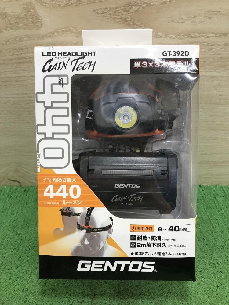 Yahoo!オークション - 012 未使用品・即決価格 ジェントス LEDヘッドラ...