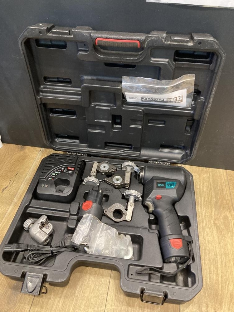 Yahoo!オークション - 008 おすすめ品 REX コードレスフレアツール RF2...
