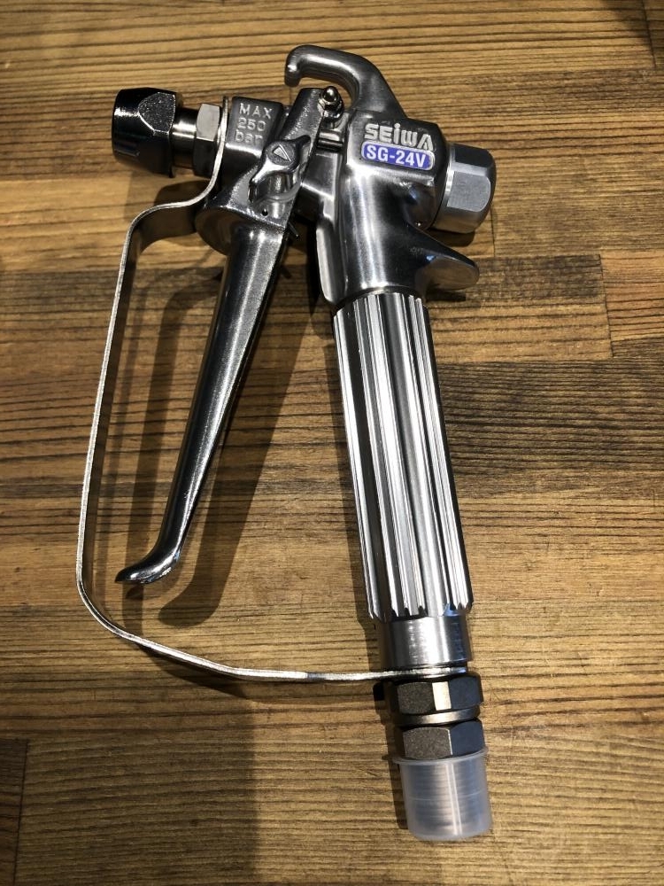 Yahoo!オークション - 024 未使用品 精和 エアレスガン SG-24V