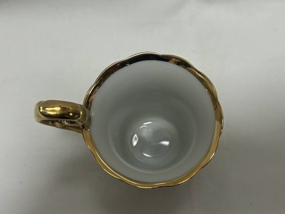 豪華】金盛りエナメル装飾 オールドノリタケ銘品 デミタスカップ 豪華】金盛りエナメル装飾 オールドノリタケ銘品 デミタスカップ