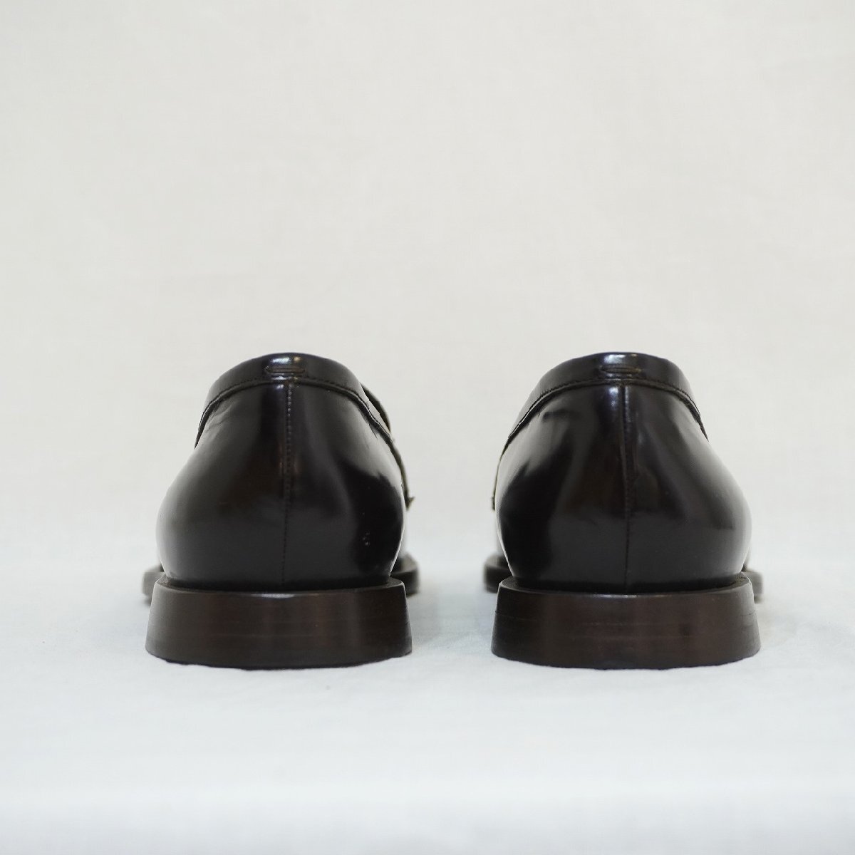 Yahoo!オークション - PRADA 38.5 ロゴプレートローファー プラダ イタ...