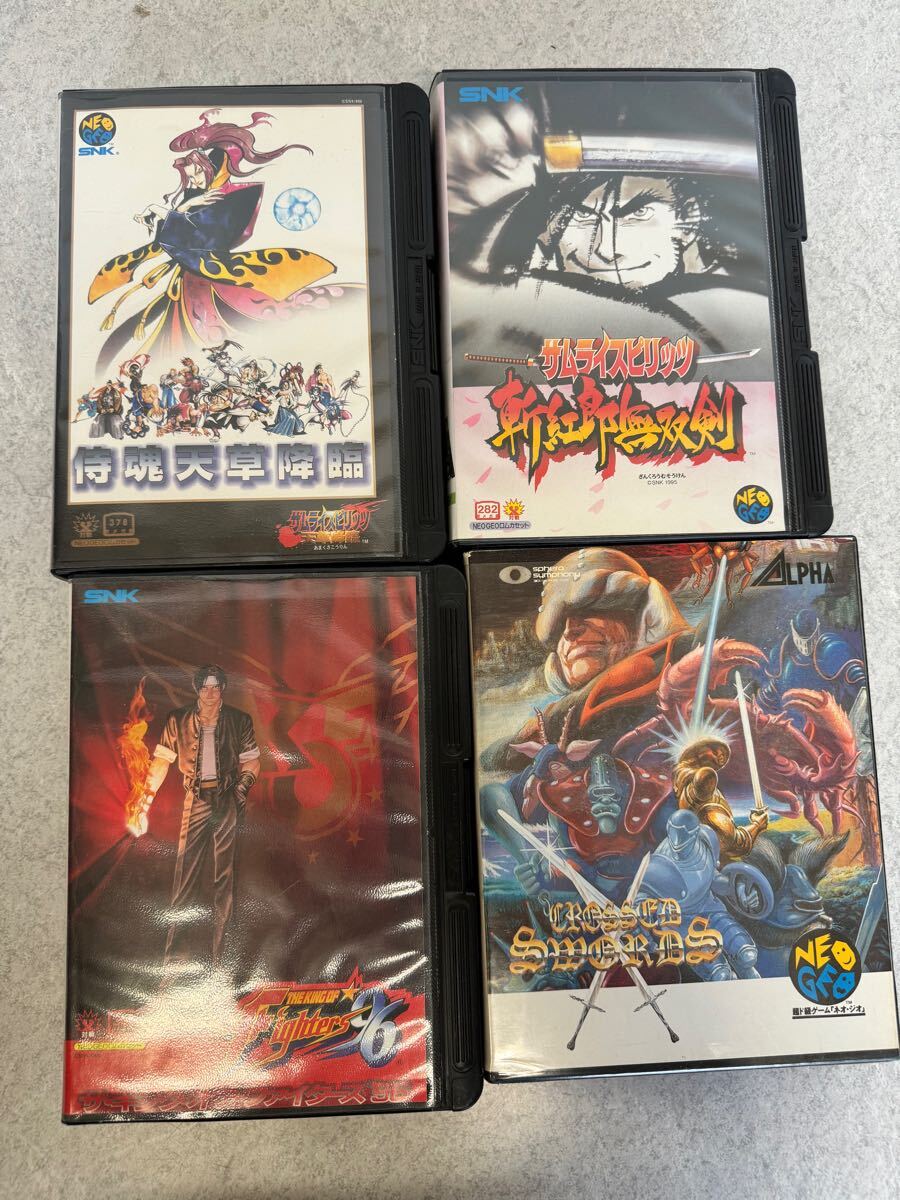 Yahoo!オークション - SNK ネオジオ NEOGEO SNK ROM 10本まとめて 動作...