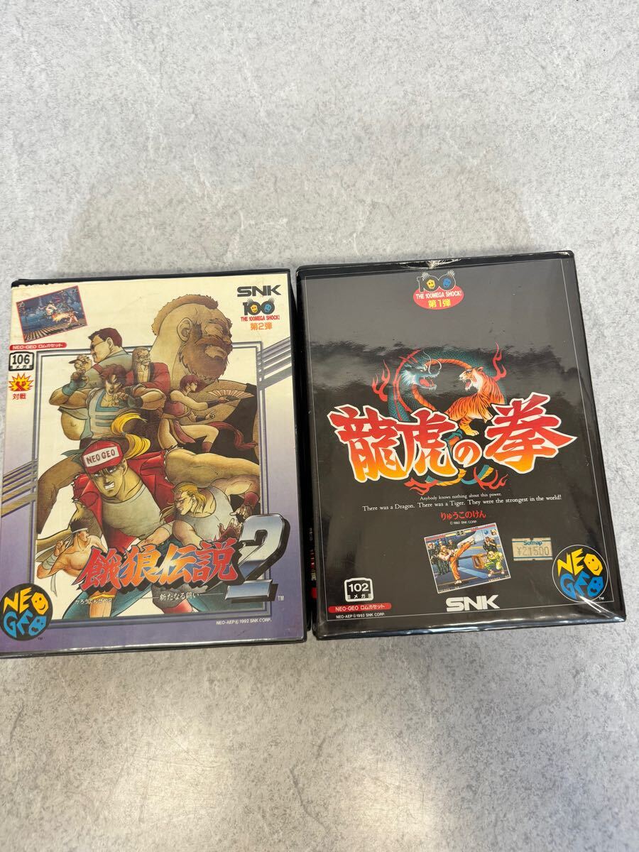 Yahoo!オークション - SNK ネオジオ NEOGEO SNK ROM 10本まとめて 動作...