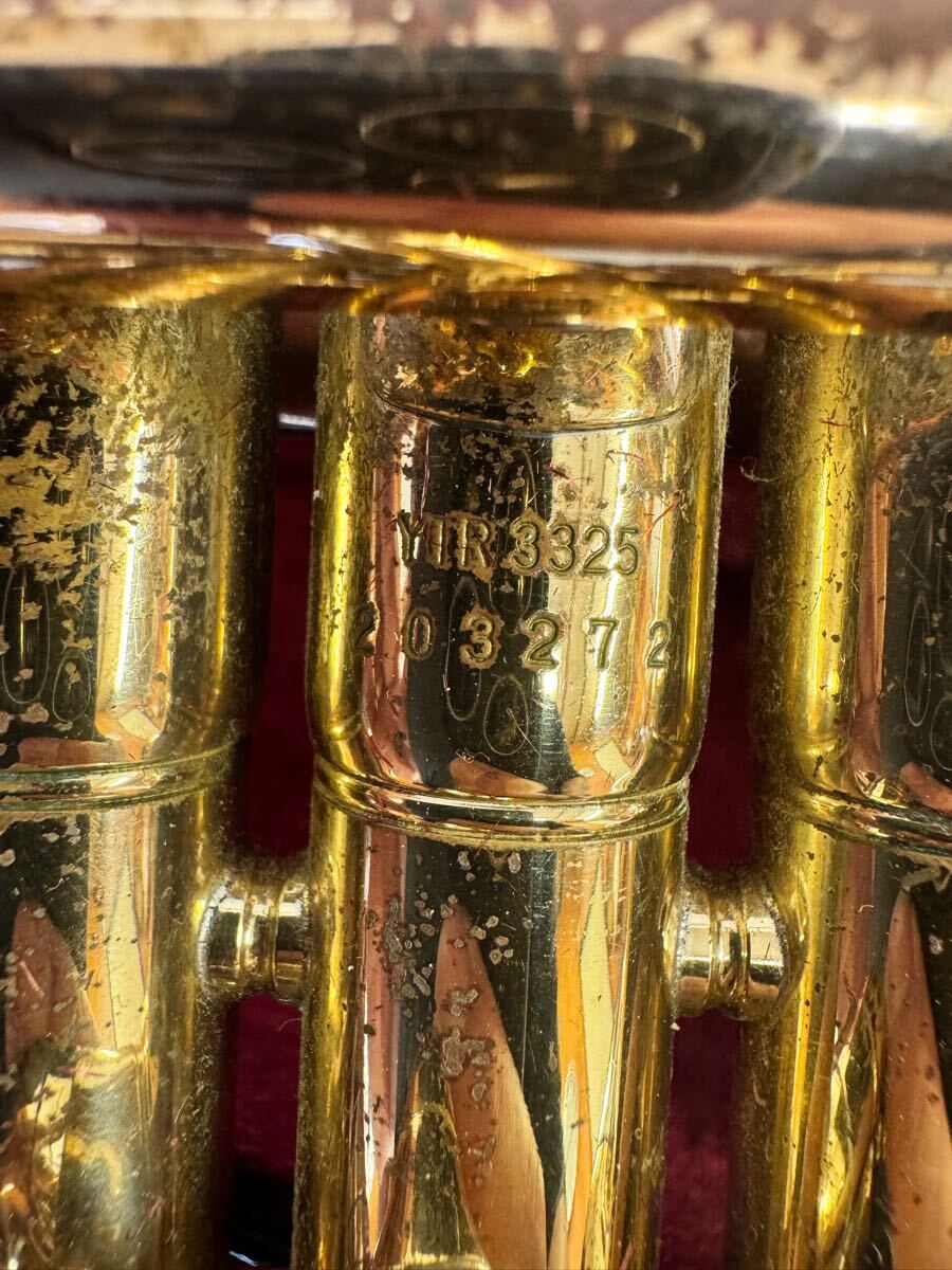 Yahoo!オークション - YAMAHA ヤマハ トランペット YTR-3325 動作未確...